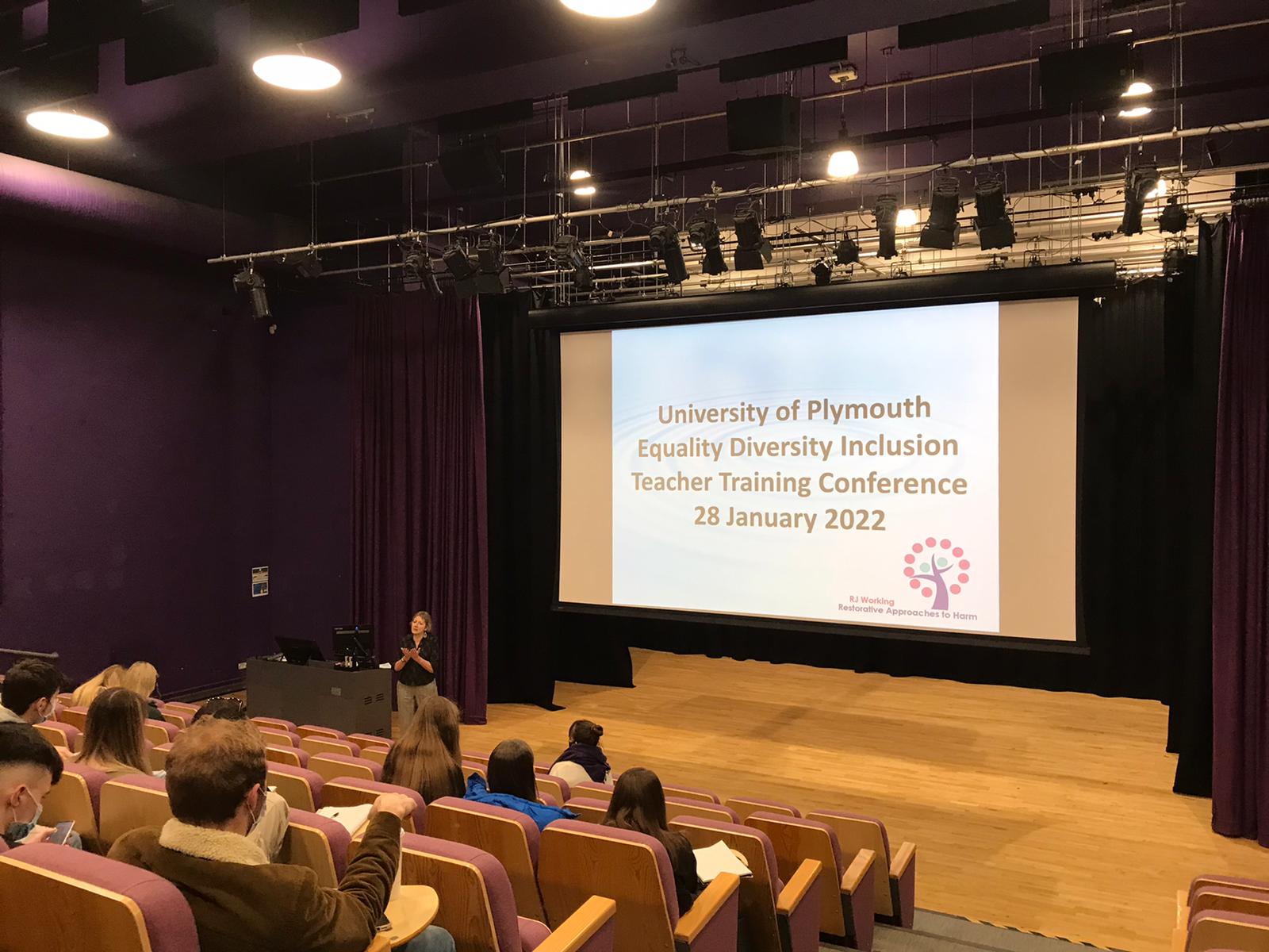 Our Keynote at Plymouth University EDI Conference – 28 Jan - RJ Working